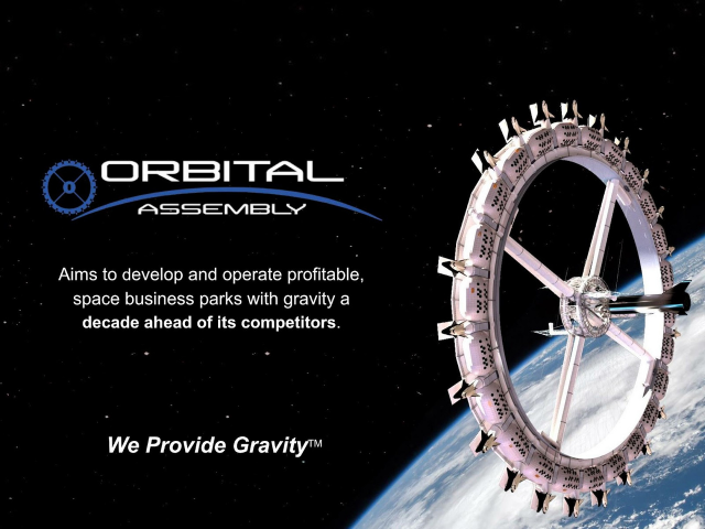 Orbital Assembly | The First Space Business Park With Artificial Gravity.